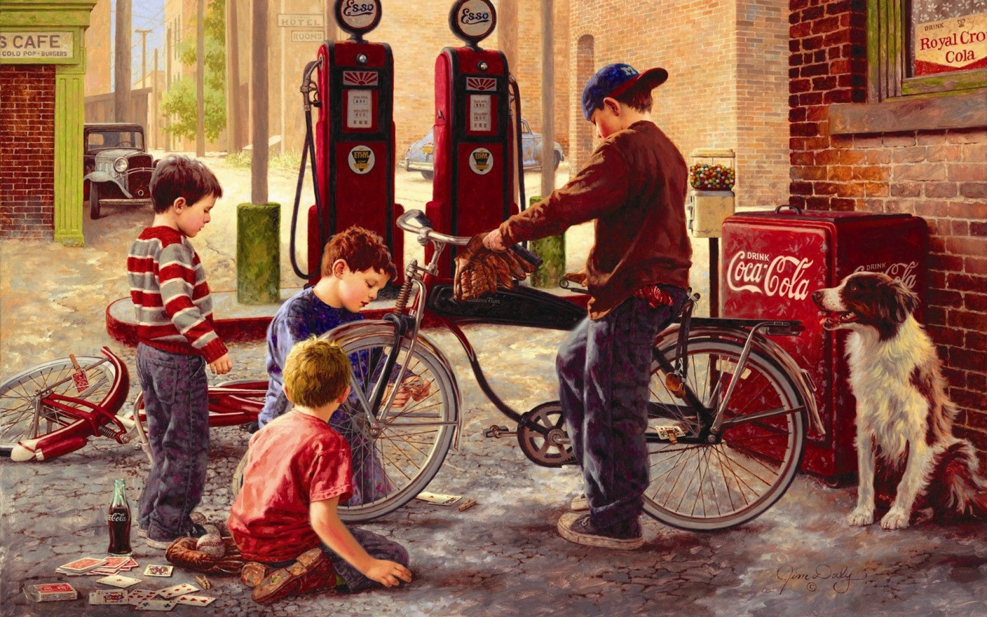 Jim Daly Artist Coca Cola - 1920x1200 Wallpaper - teahub.io