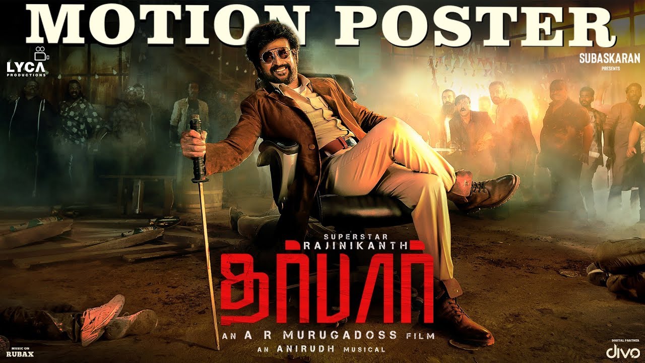 Darbar Motion Poster - 1280x720 Wallpaper - teahub.io