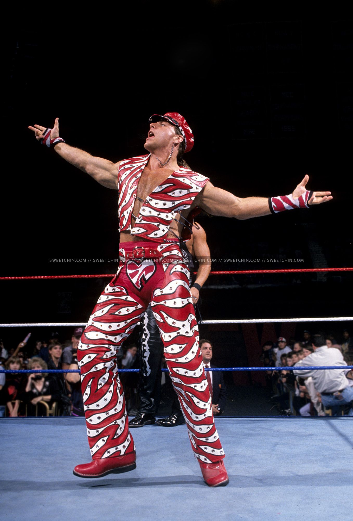 Hbk Shawn Michaels Red - 1357x2000 Wallpaper - teahub.io