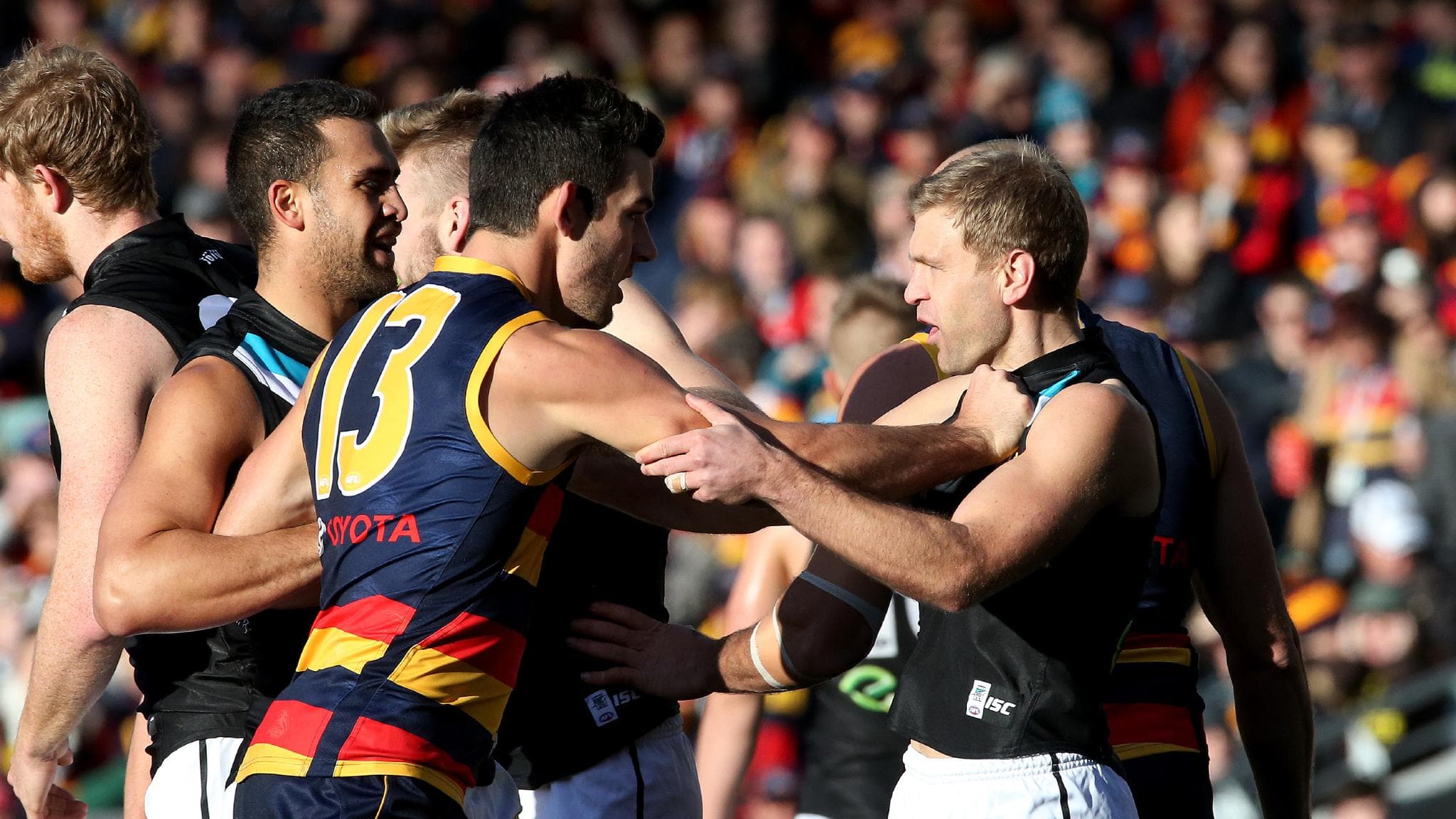 Taylor Walker And Kane Cornes Face Off In Showdown - Kane Cornes ... Taylor Walker And Kane Cornes Face Off In Showdown - Kane Cornes ...