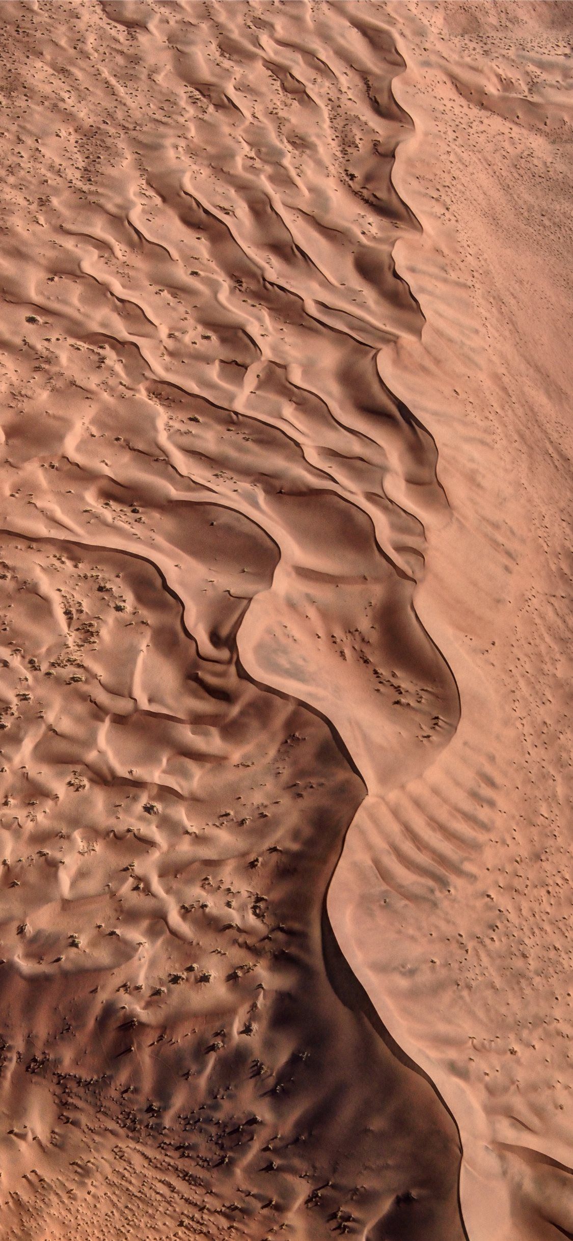 Desert Aerial View - 1125x2436 Wallpaper - teahub.io