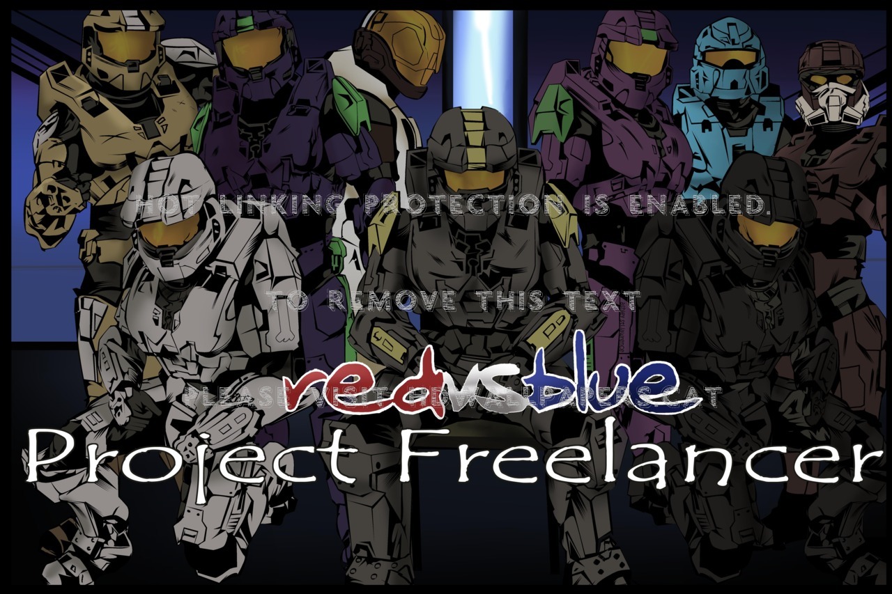 Project Freelancer Reach Red Blue Halo Rvb - Project Freelancer ...