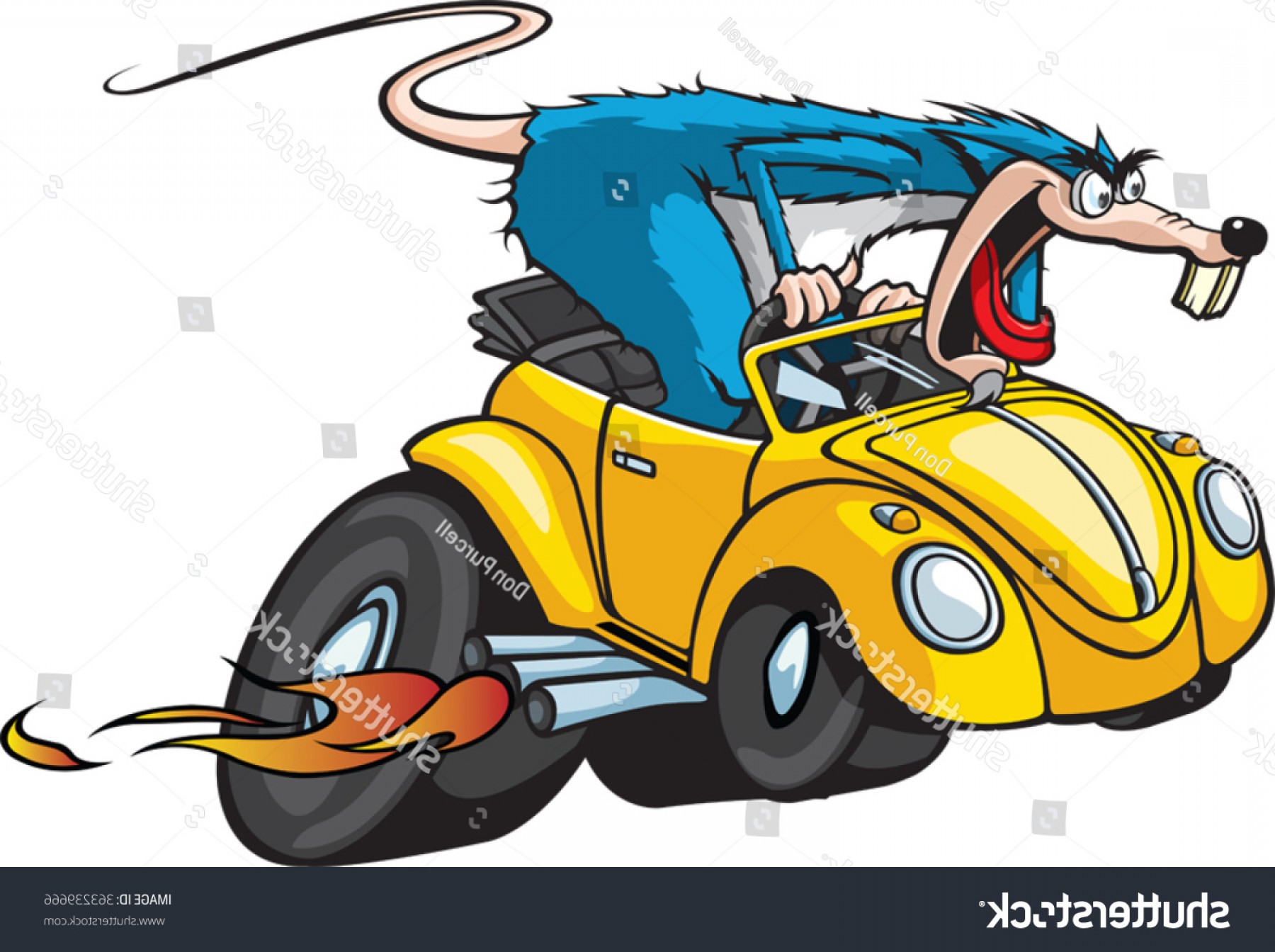 Rat Car Cartoon - 1800x1344 Wallpaper - teahub.io