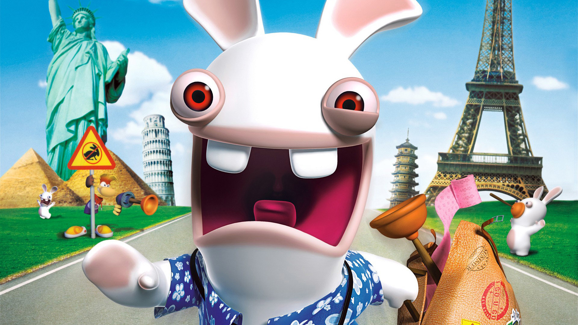 Rayman Raving Rabbids 2 - 1920x1080 Wallpaper - teahub.io