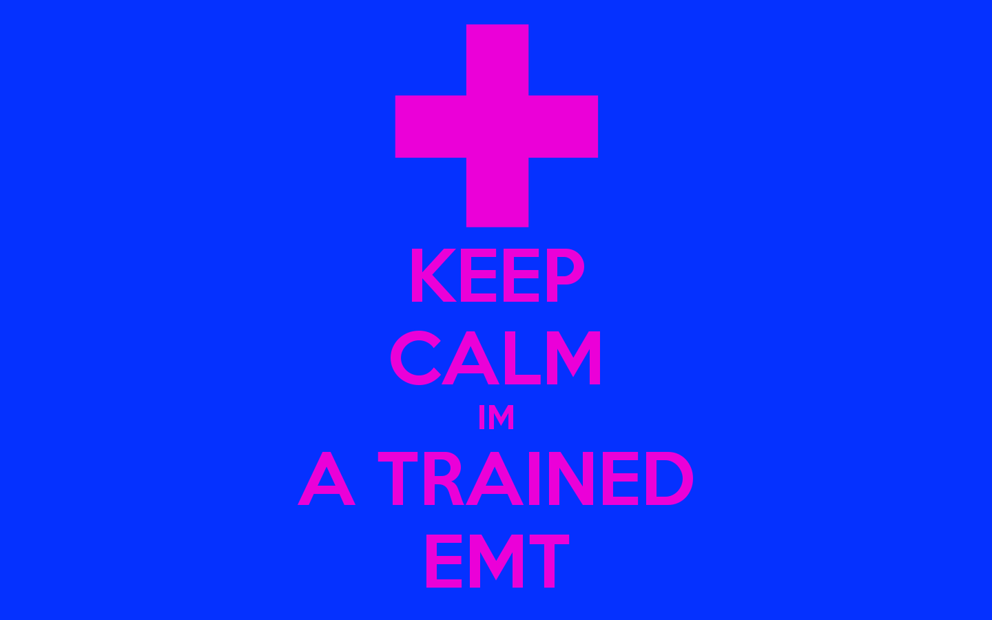 Keep Calm Im A Trained Emt - Cross - 1440x900 Wallpaper - teahub.io