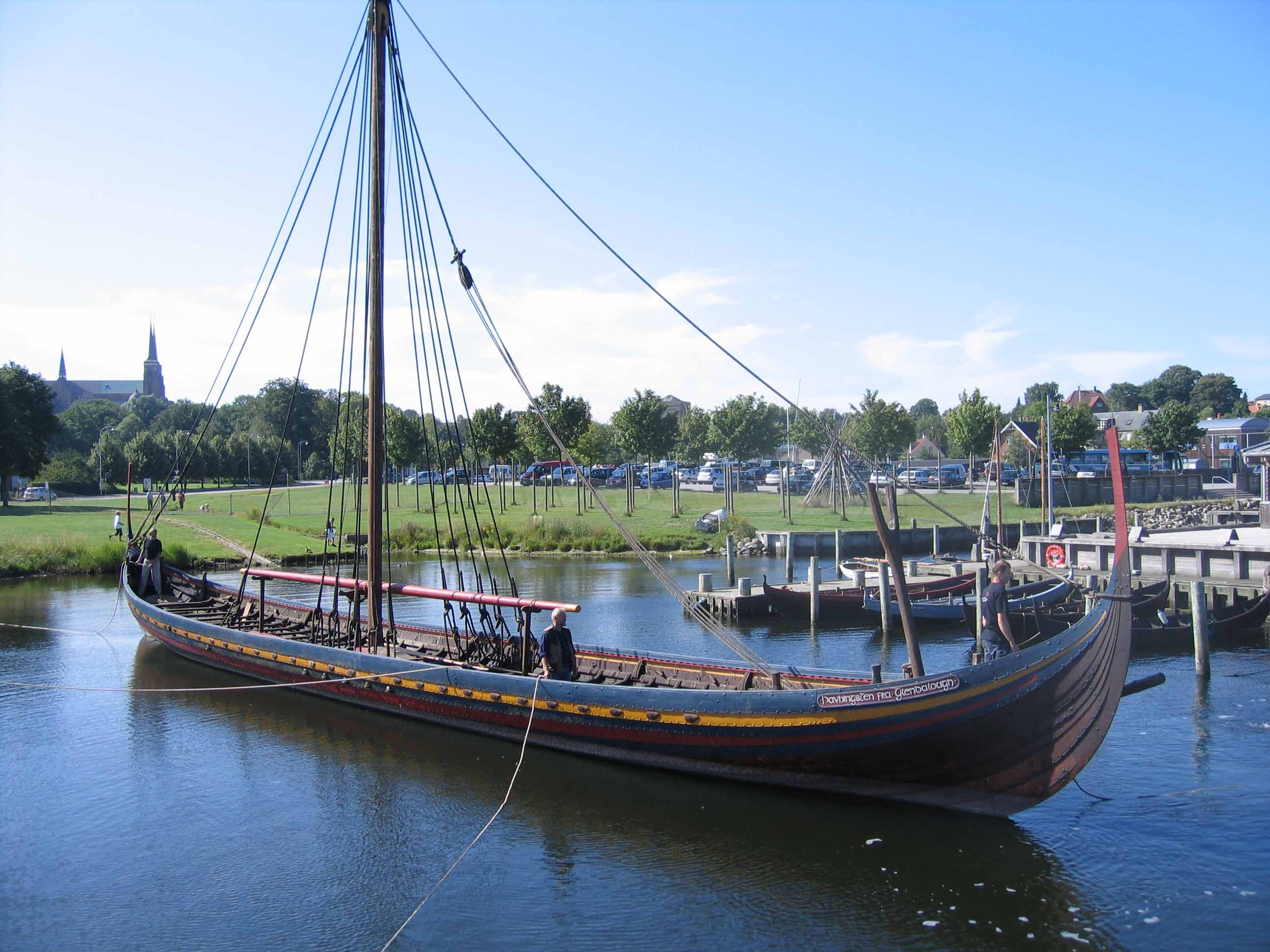 Viking Ship Replica Skuldelev 2 In Roskilde Museum - Viking Ships ...