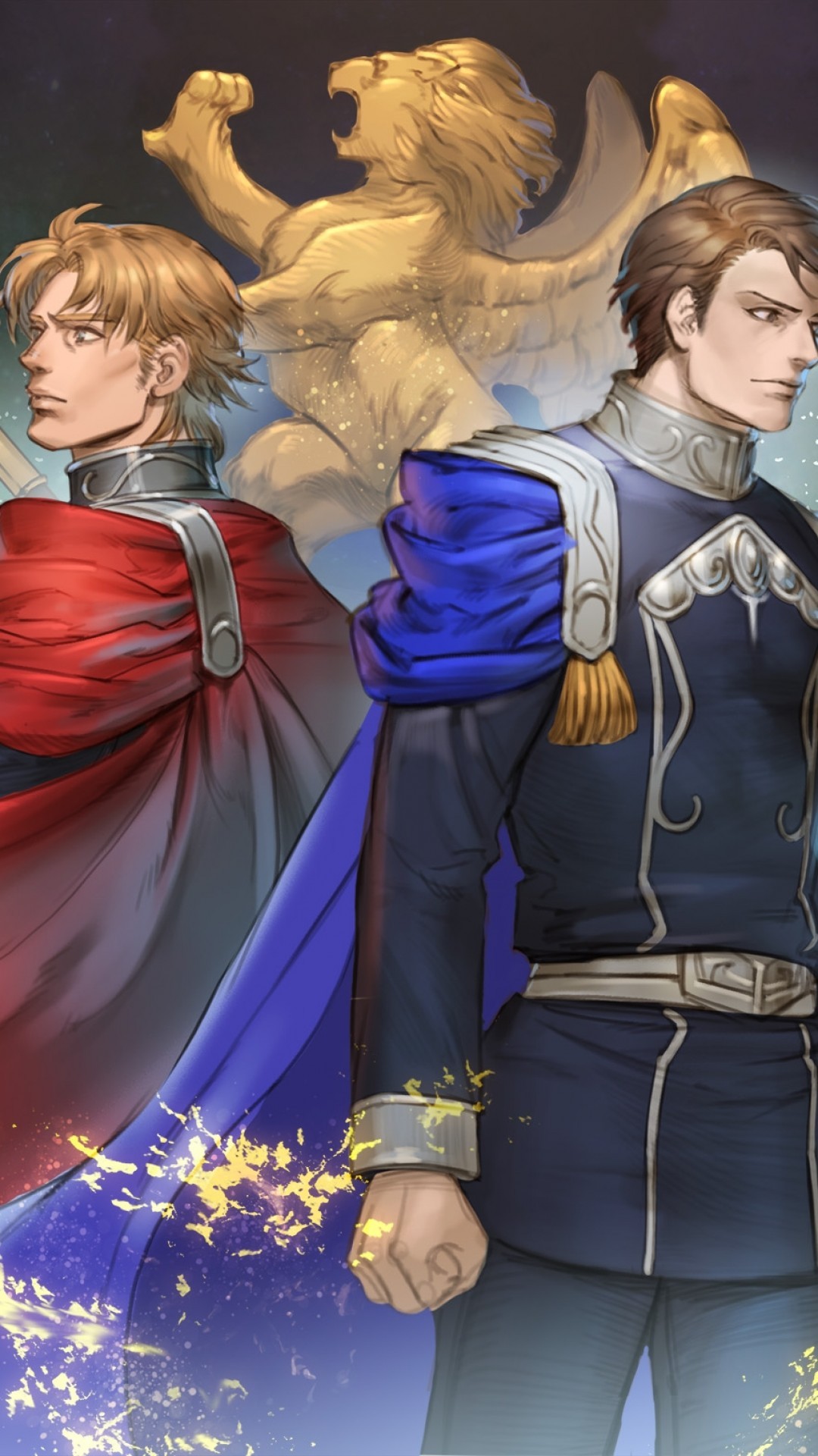 Ginga Eiyuu Densetsu, Von Reuenthal Oskar, Mittermeyer - Ginga Eiyuu ...