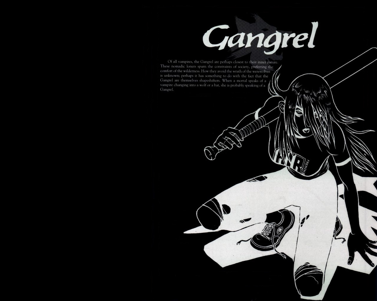 Vampire The Masquerade Gangrel Background - 1280x1024 Wallpaper - teahub.io