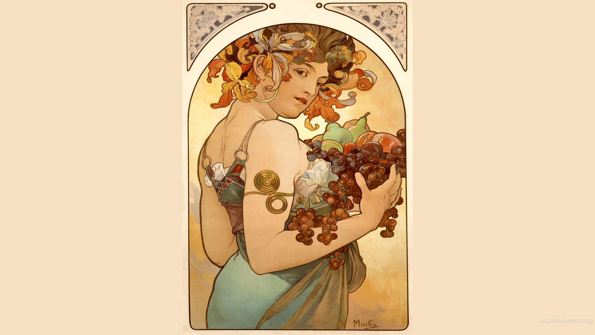 Mucha Poster - 1920x1080 Wallpaper - teahub.io