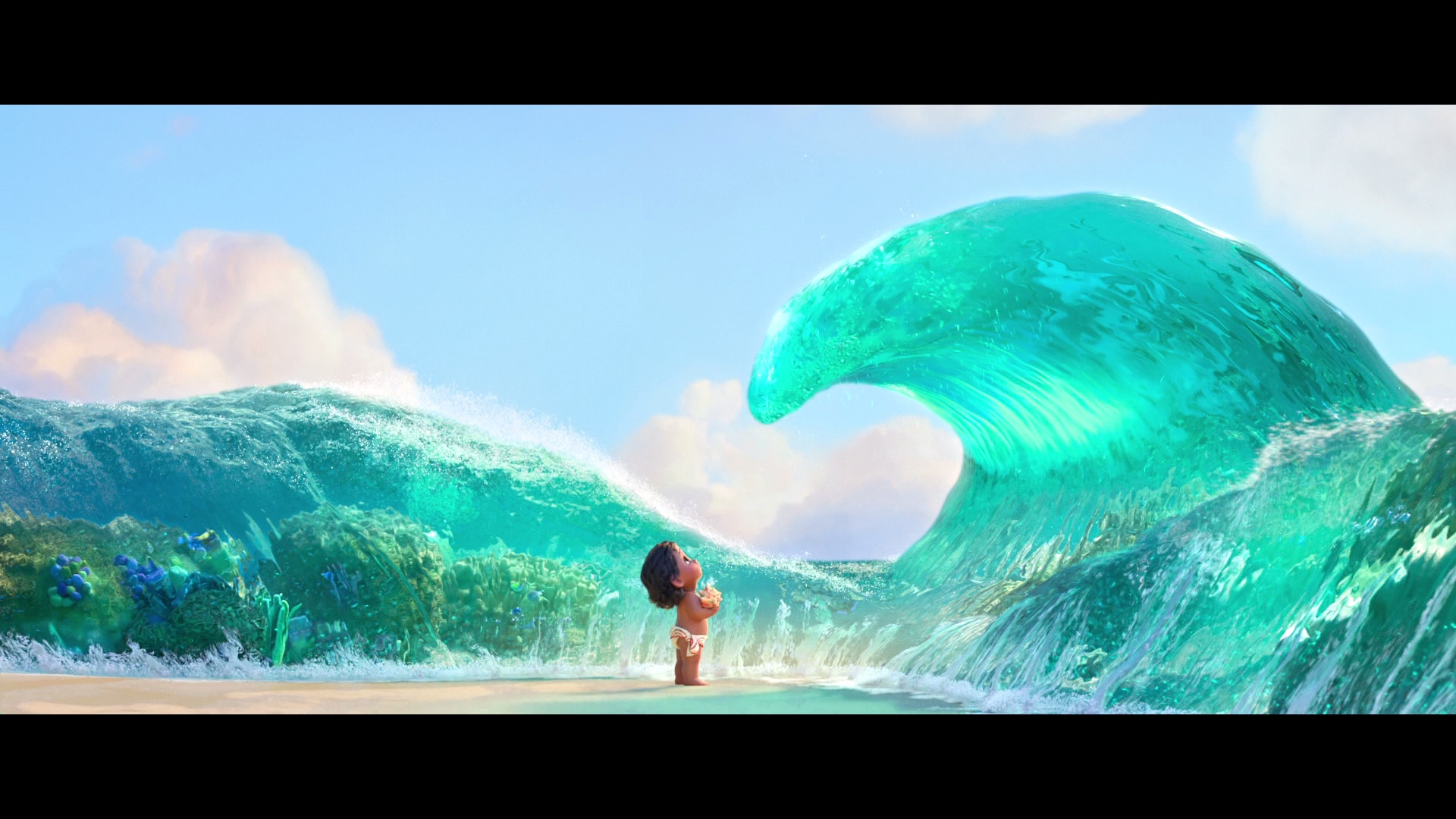 Download Moana With The Waves - Teahub.io