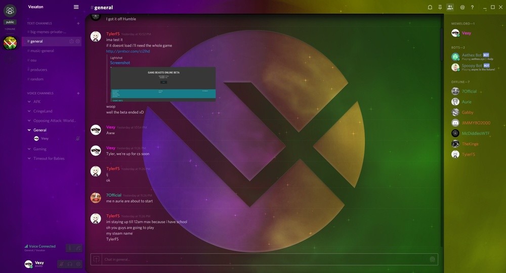 Made A Custom Wallpaper For Discord - 1000x541 Wallpaper - teahub.io