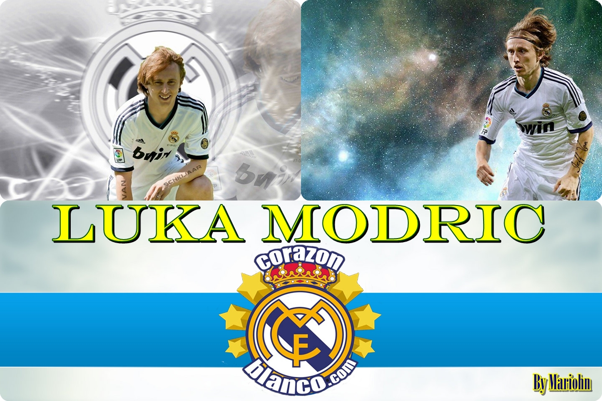 Luka Modric Wallpaper - Football Player Graphic Design Luka Modric ...