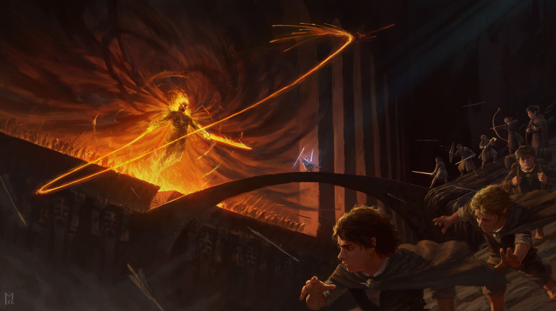 Download Balrog Lord Of The Rings - Teahub.io