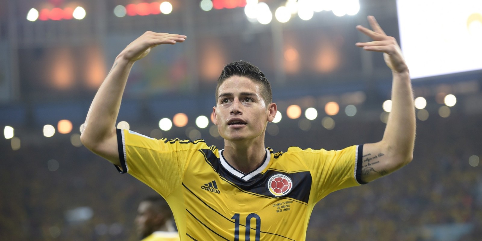 James Rodriguez World Cup Celebration