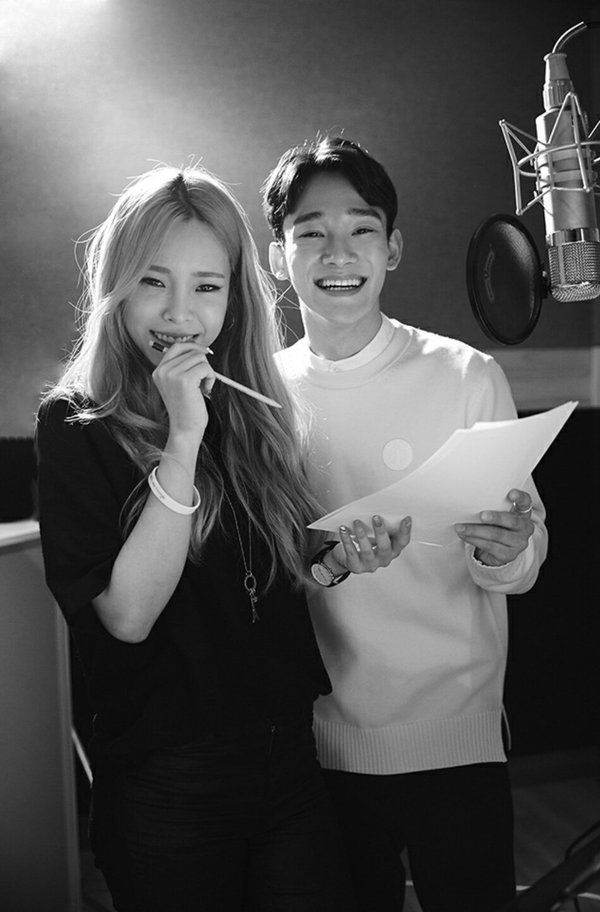 Exo Chen And Heize - 600x912 Wallpaper - teahub.io