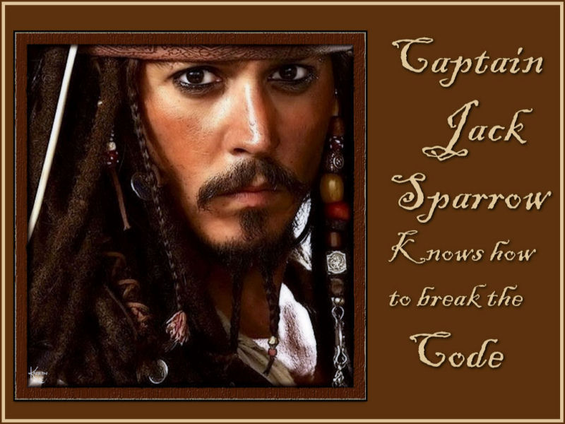 Code Breaker - Captain Jack Sparrow With Sword - 800x600 Wallpaper ...