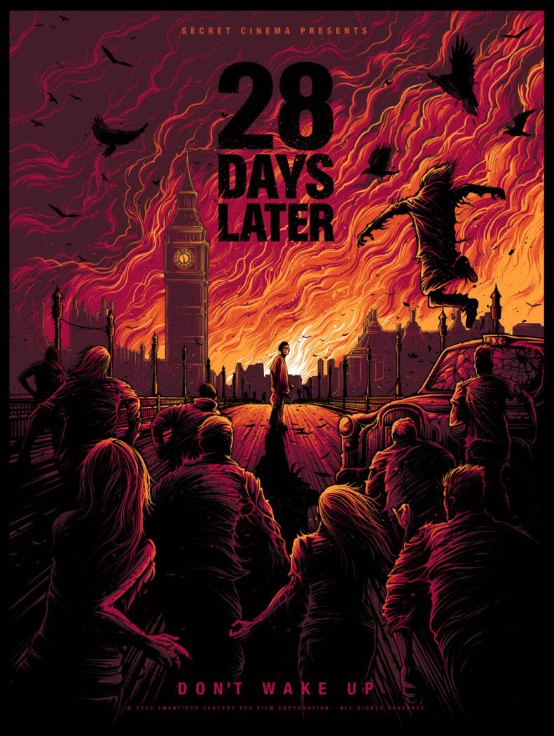 28 Days Later Poster Art - 791x1051 Wallpaper - teahub.io