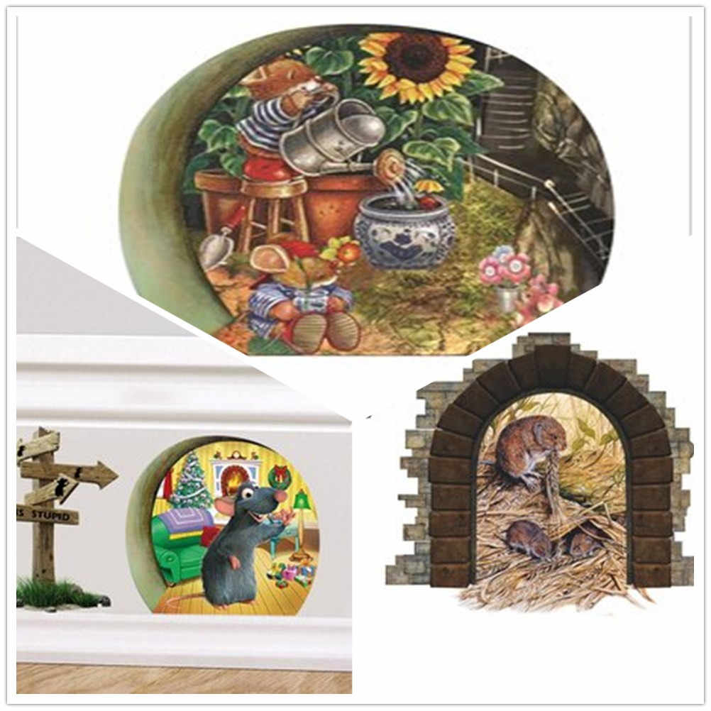 Cartoon Mouse Hole House - 1002x1002 Wallpaper - teahub.io