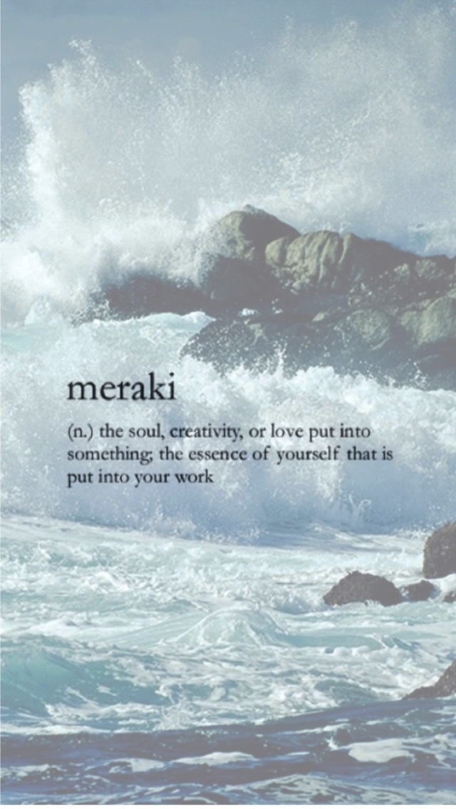 Meraki, Quote, And Wallpaper Image - Word Definition - 640x1136 ...