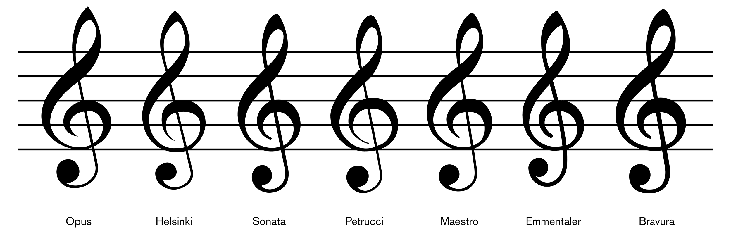 Treble Clef, V - Treble Clef Fonts - 2500x800 Wallpaper - teahub.io
