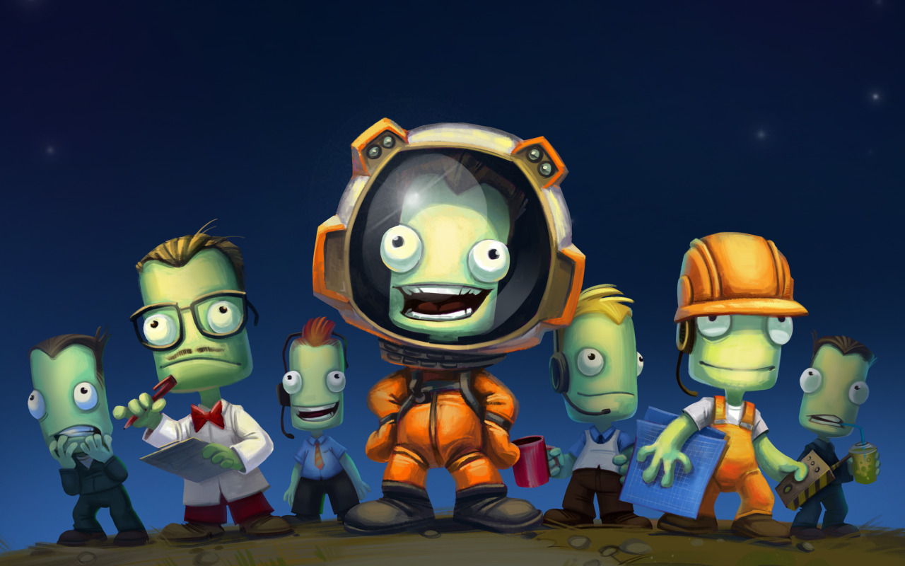 Kerbal Space Program Fanart - 1280x800 Wallpaper - teahub.io