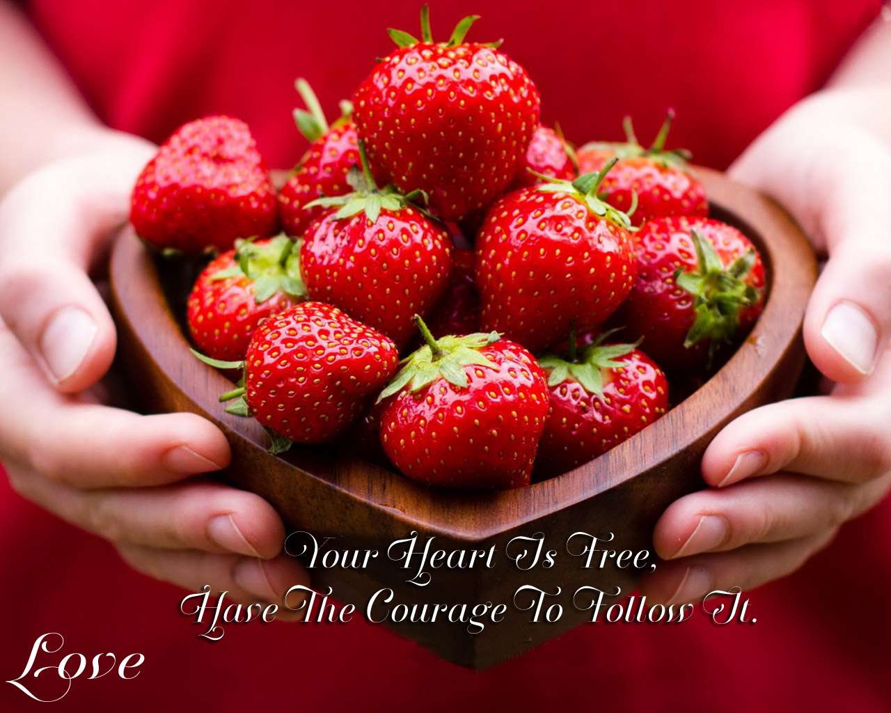 Strawberry Love - 1280x1024 Wallpaper - teahub.io