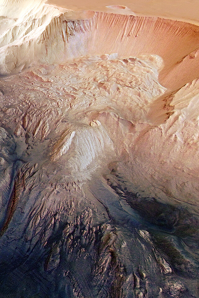 Columnar Basalts On Mars - 640x960 Wallpaper - teahub.io