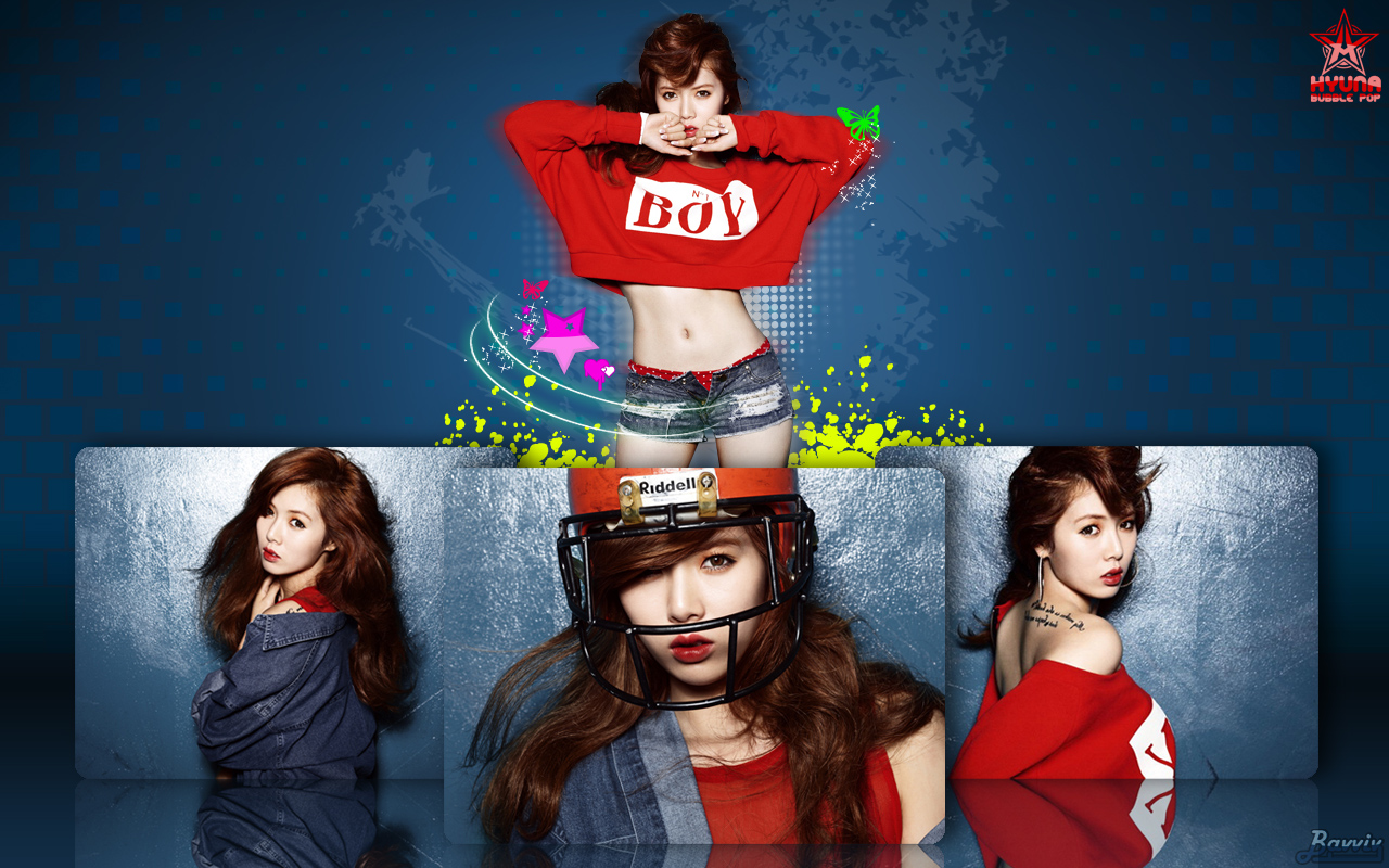 Hyuna Wallpaper - Hyuna Bubble Pop - 1280x800 Wallpaper - teahub.io