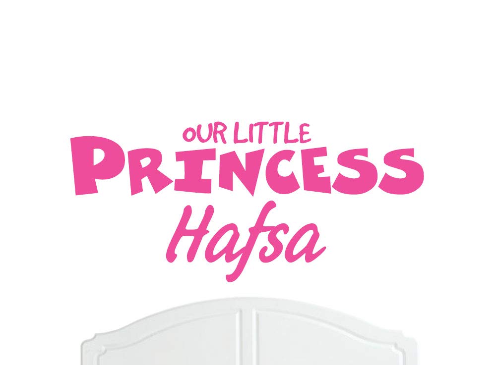 Our Little Princess Hafsa Large Wall Sticker/vinyl - 1000x737 Wallpaper ...