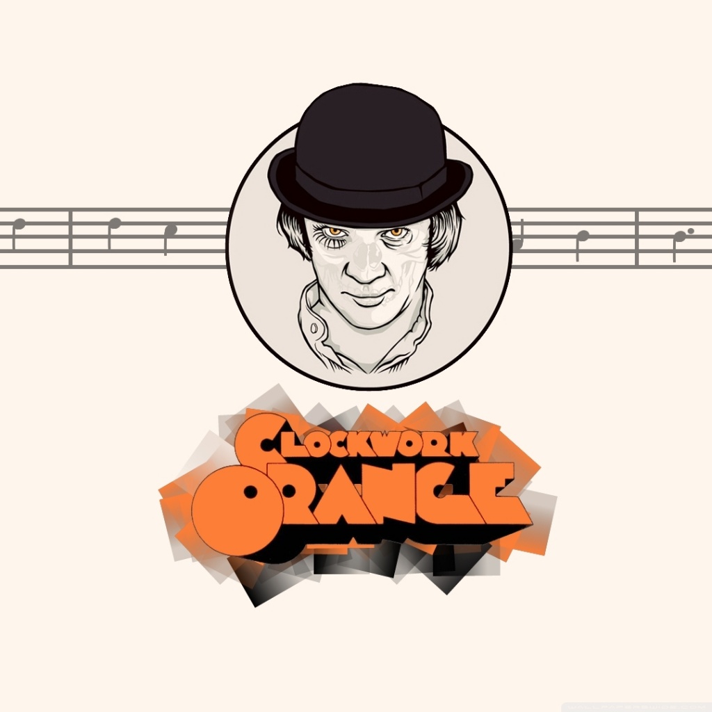 Clockwork Orange Music Theme - 1024x1024 Wallpaper - teahub.io