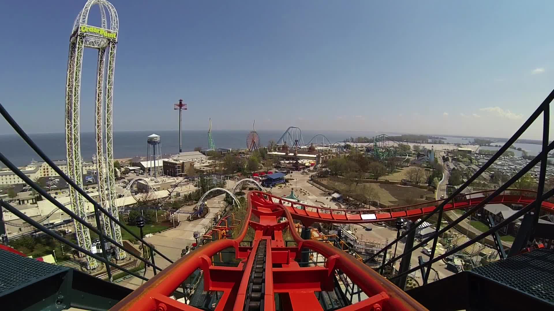 Cedar Point Roller Coaster View - 1920x1080 Wallpaper - teahub.io