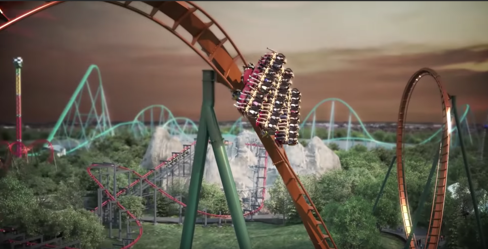 The Yukon Striker Canada S Wonderland Roller Coaster - Underground ...