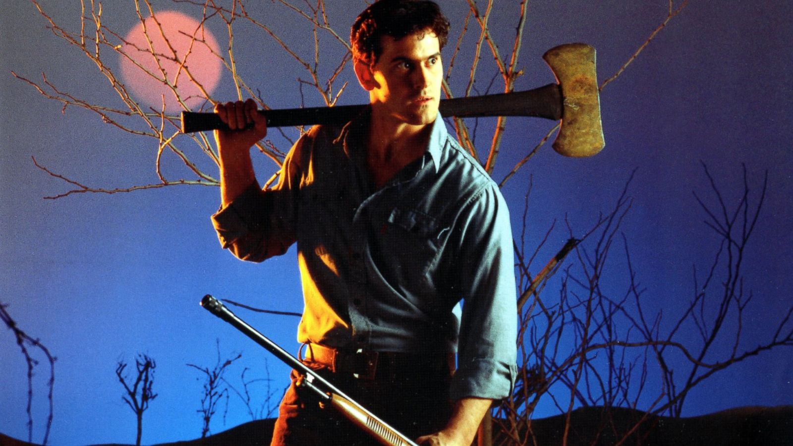 Bruce Campbell Young Evil Dead - 1600x900 Wallpaper - teahub.io