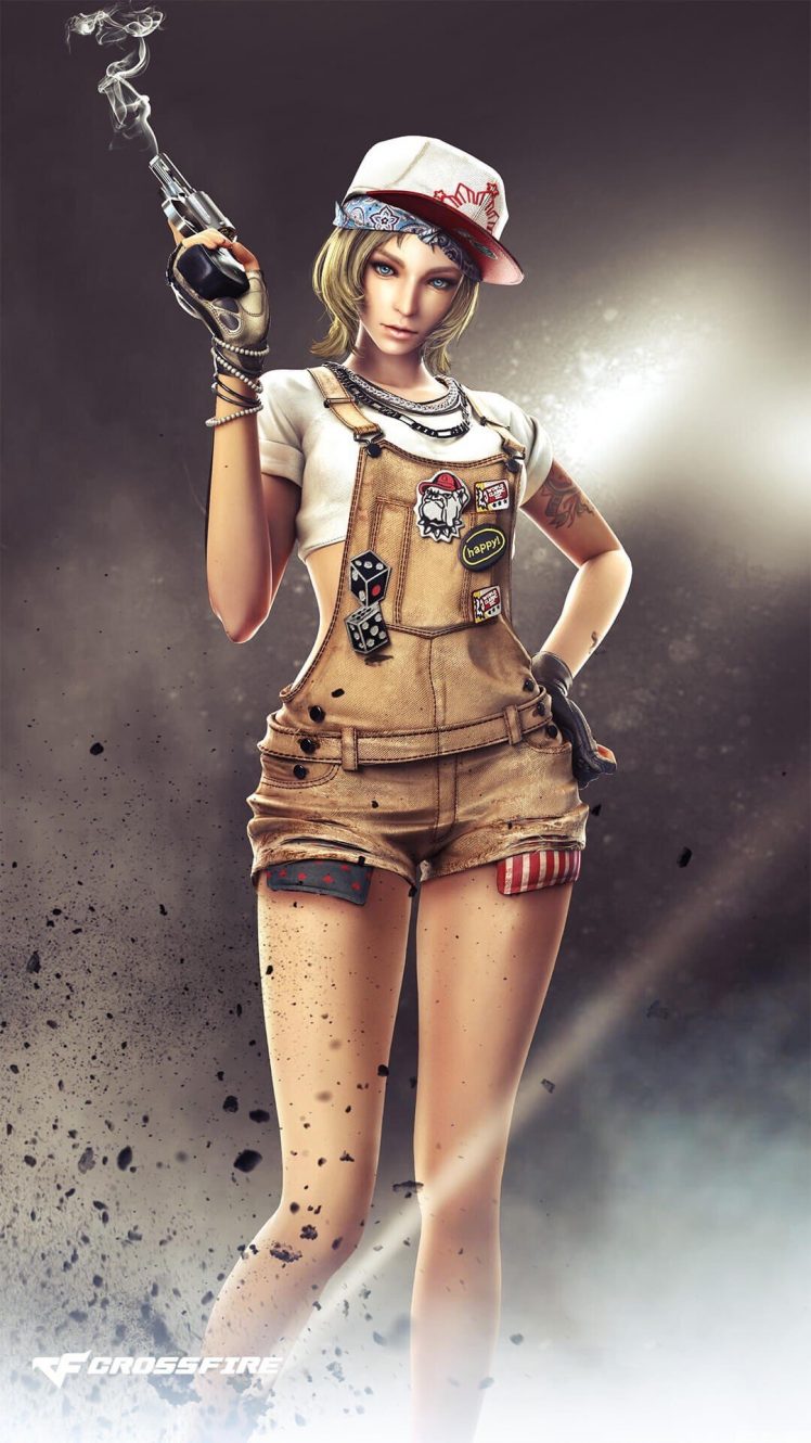 Cross Fire Girl - 748x1330 Wallpaper - teahub.io
