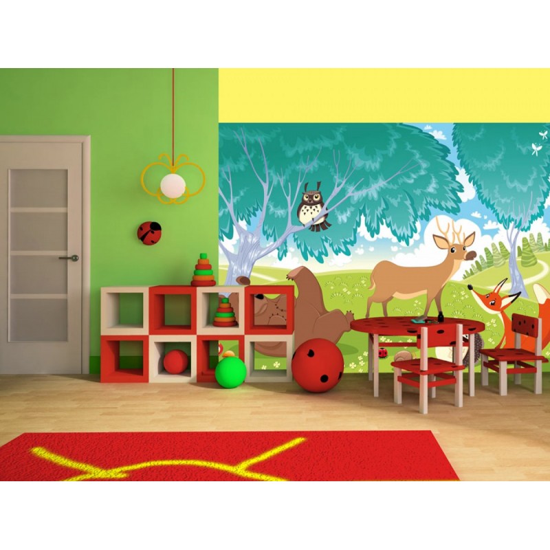 Murando Deluxe Tapeta - Animals Of Farthing Wood - 800x800 Wallpaper ...