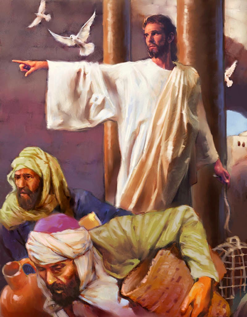 Jesus Angry In The Temple - 800x1029 Wallpaper - teahub.io