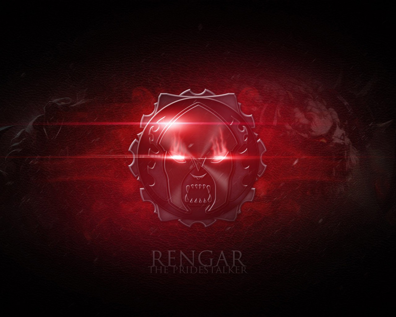 Rengar Logo Lol Wallpaper - Darkness - 1280x1024 Wallpaper - teahub.io
