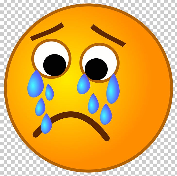 Face Sadness Smiley Png, Clipart, Circle, Crying, Crying - Blue ...