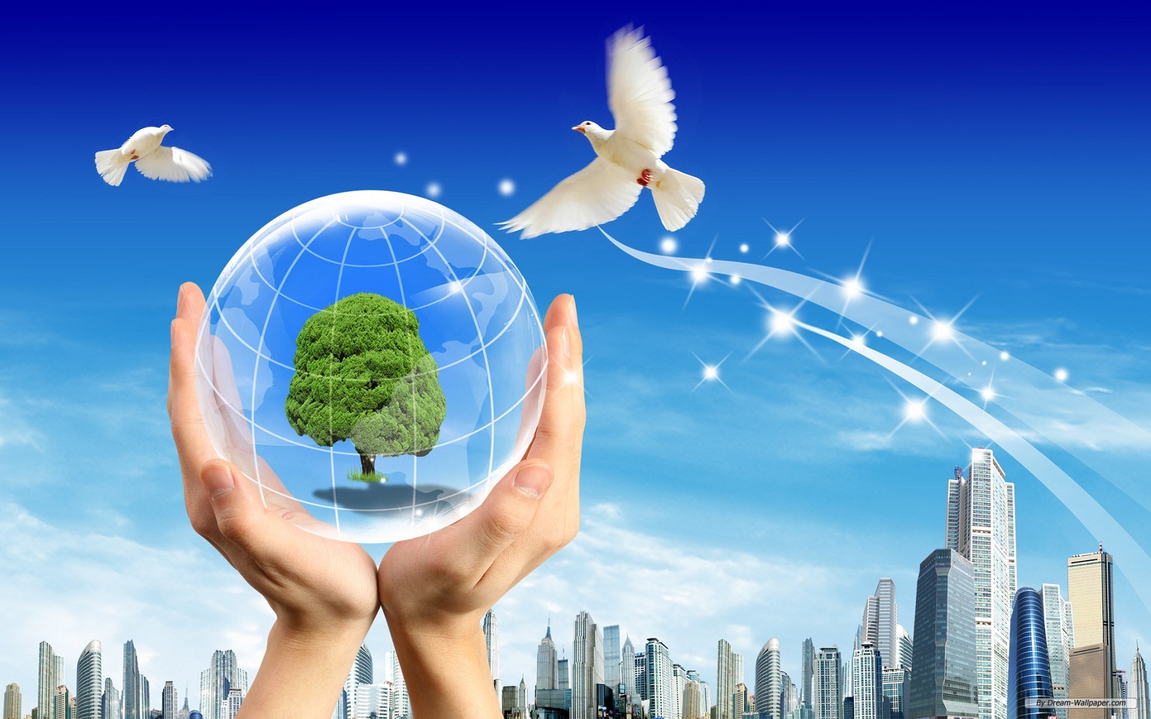 Free Art Wallpaper - Clean Air And Environment - 1680x1050 Wallpaper ...