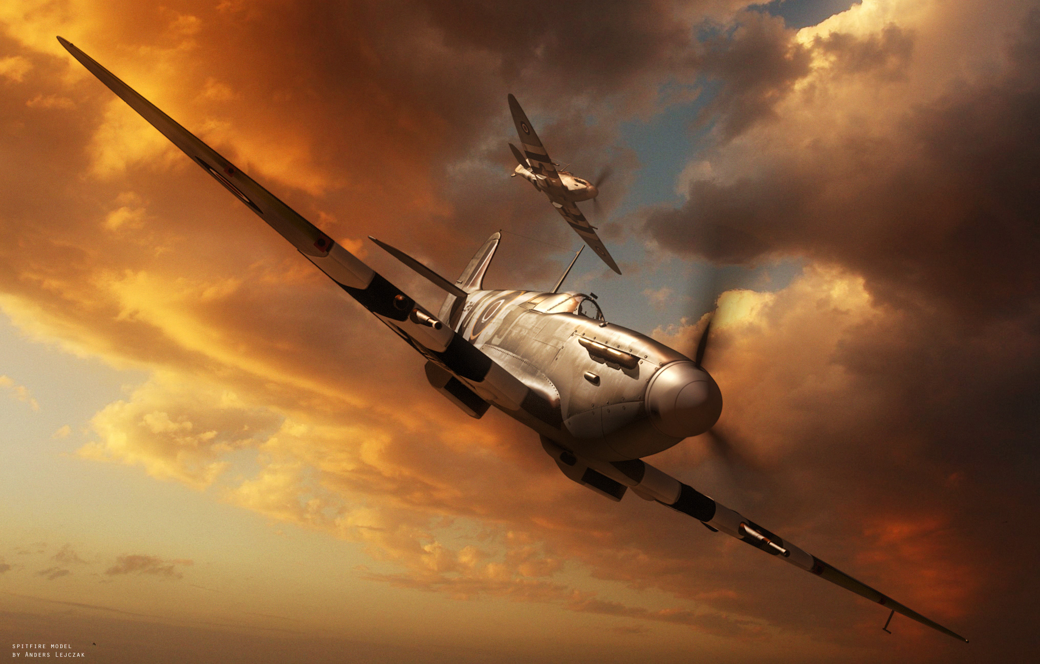 Spitfire Wallpapers Hd - 2032x1297 Wallpaper - teahub.io