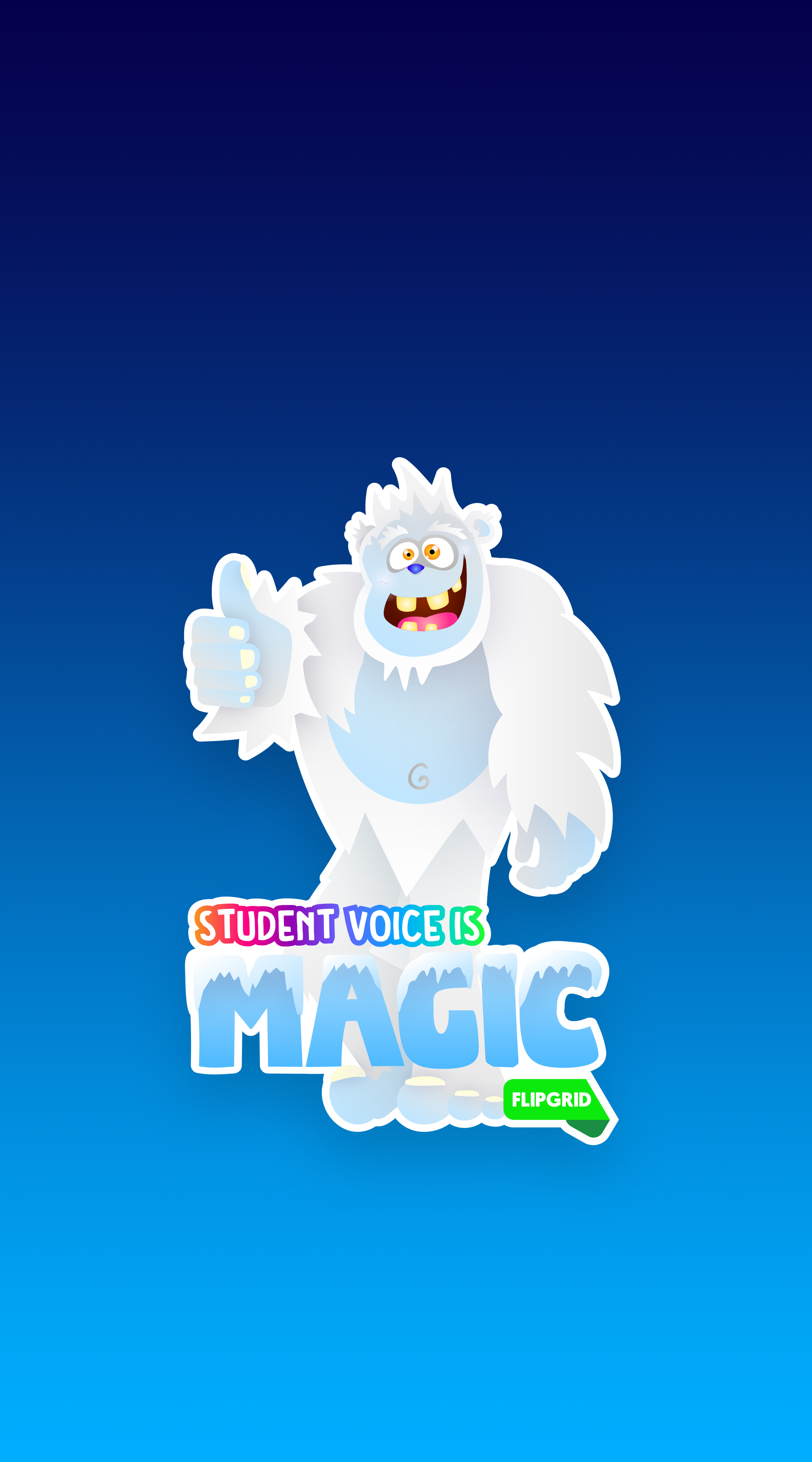 Flipgrid Yeti Magic Wallpaper - Magic - 2500x4500 Wallpaper - teahub.io