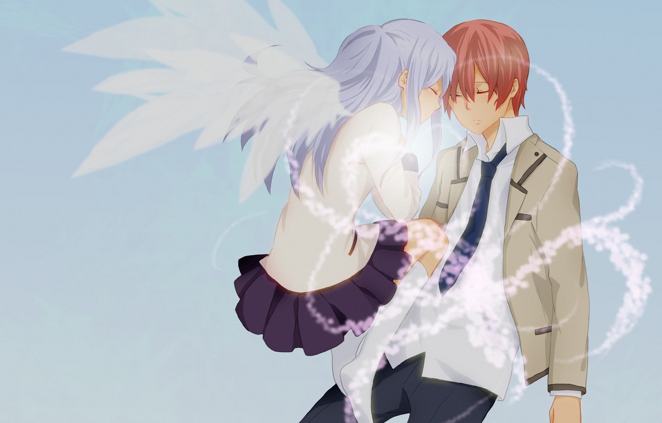 Photo Wallpaper Art, Two, Angel Beats , Angel Beats - Angel Beats ...