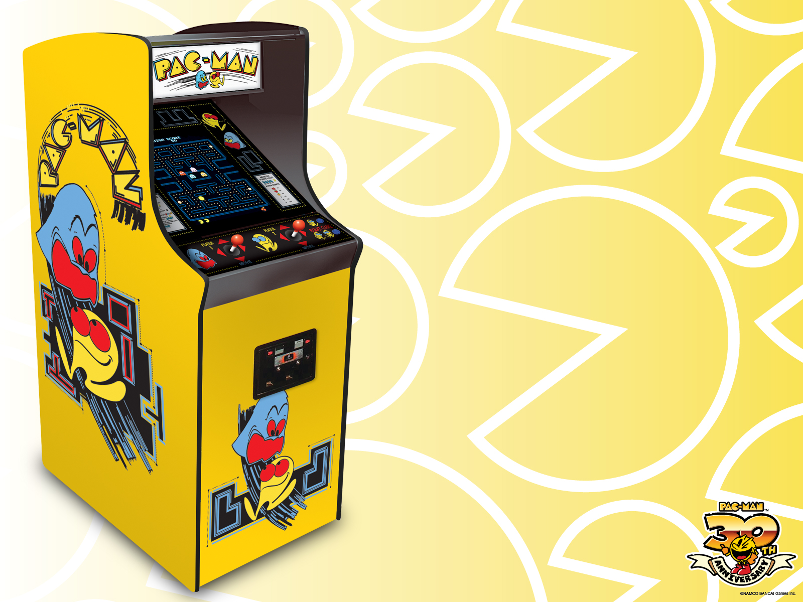 Retro Pac Man Arcade - 1600x1200 Wallpaper - teahub.io