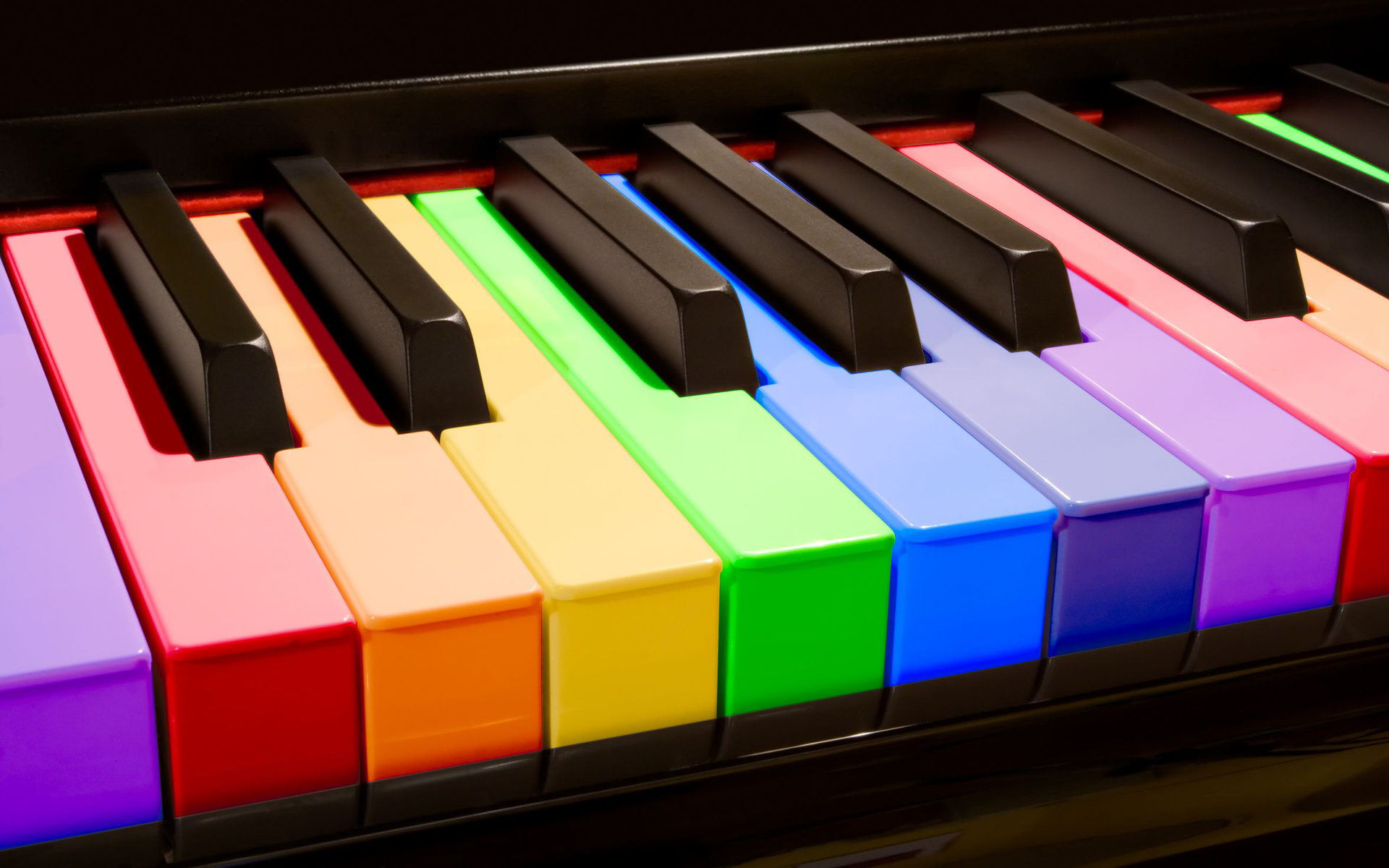 Rainbow Piano - 1920x1200 Wallpaper - teahub.io