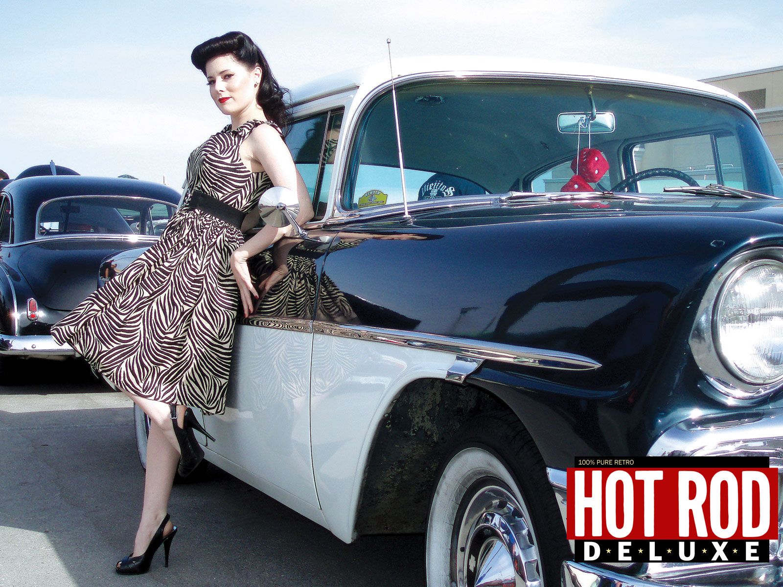 Car Pin Up Girl - 1600x1200 Wallpaper - teahub.io