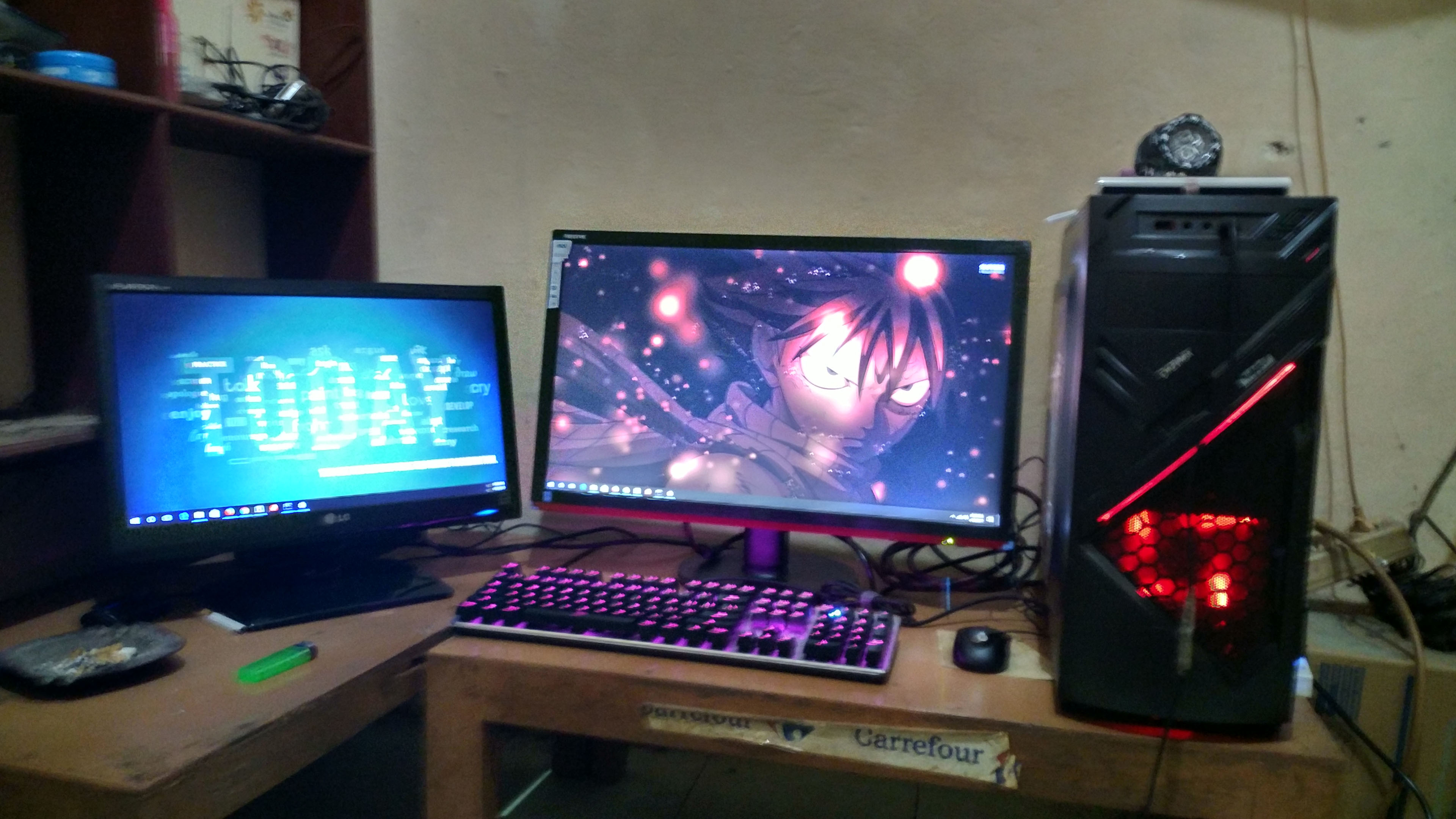 Membuat Wallpaper Berbeda Pada Dual Monitor - Layar Monitor Pc Keren ...