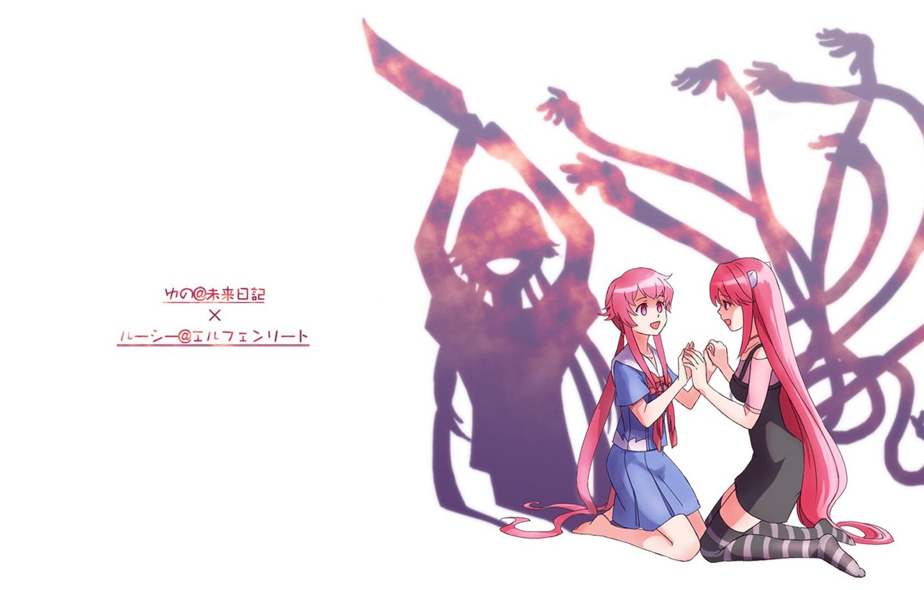 Photo Wallpaper Shadows, Octopus, Elven Song, Elfen - Elfen Lied Lucy ...