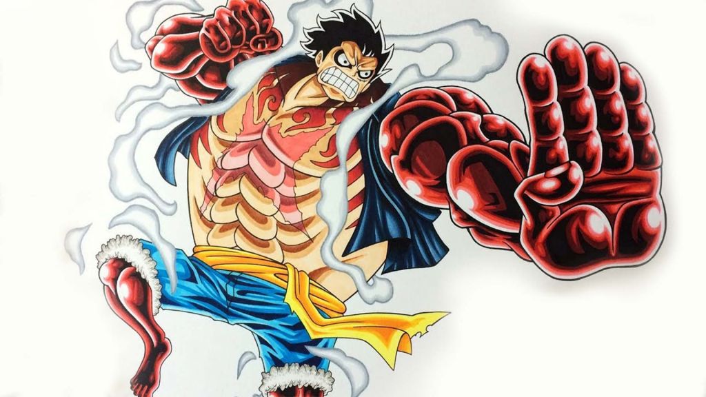 One Piece Wallpaper Luffy Gear Third