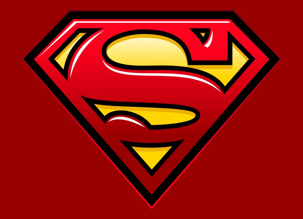 Superman Logo Red Background - 1024x740 Wallpaper - teahub.io