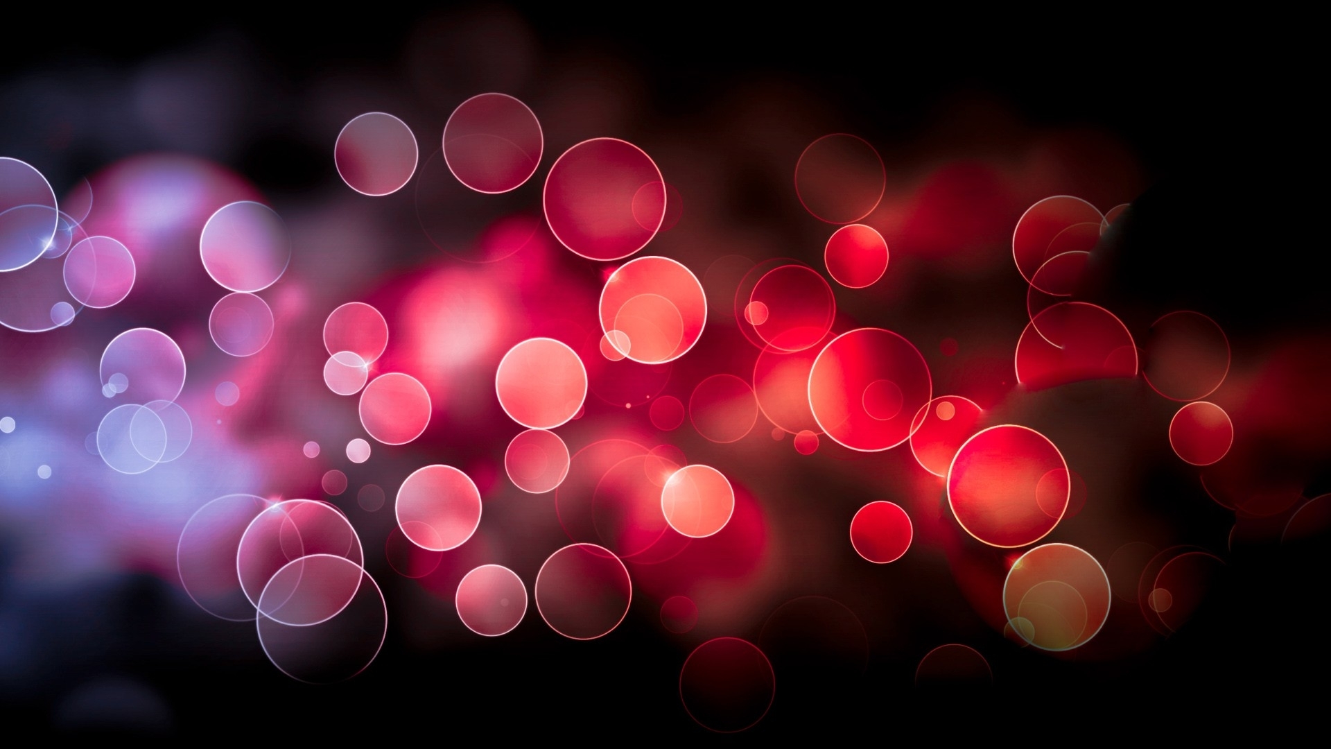 Red Bubbles Multi Color Wallpapers - Fire Bokeh - 1280x804 Wallpaper ...
